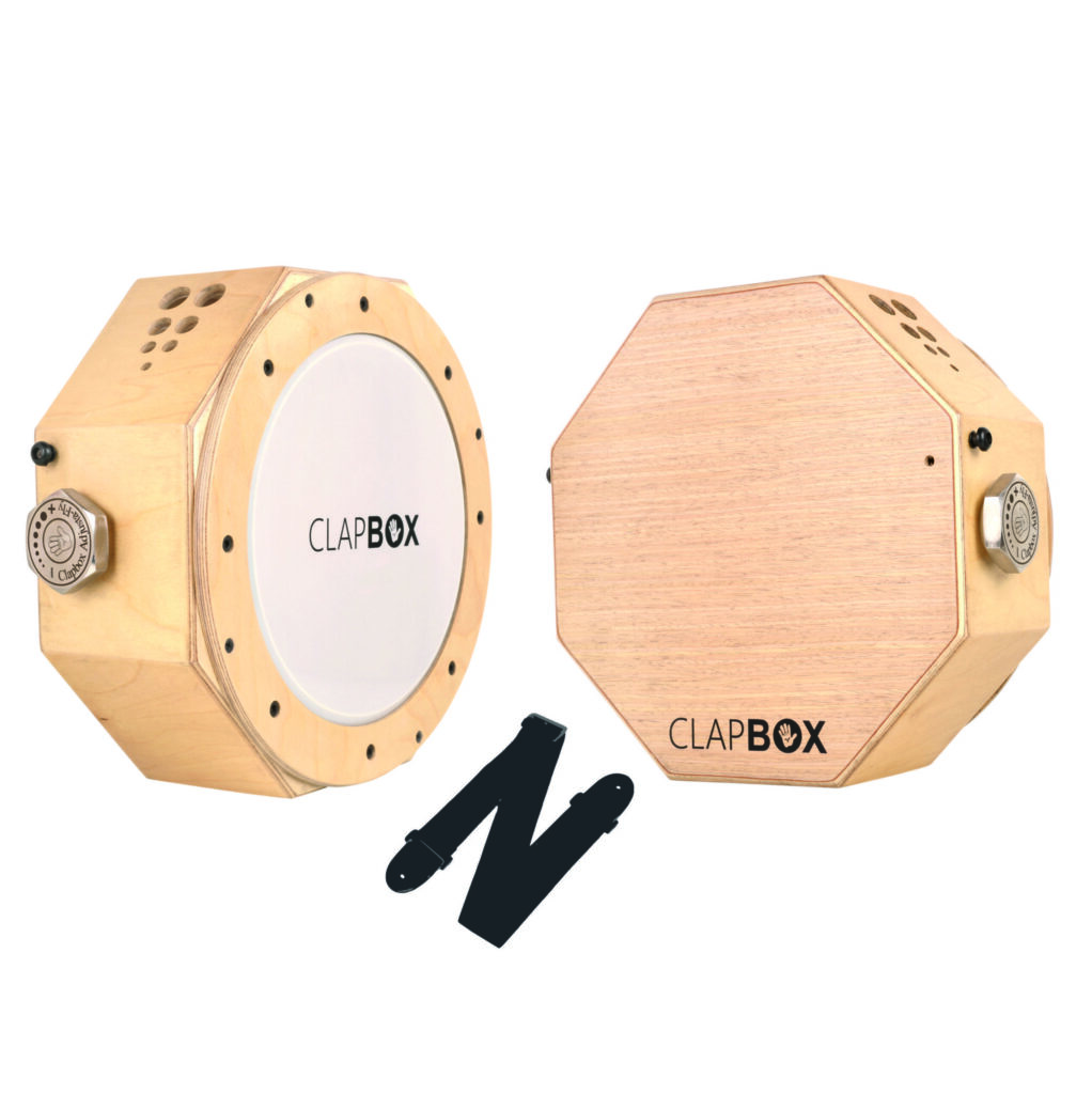 Clapbox Travel Cajembe (3 instruments in 1) with bag and strap ...